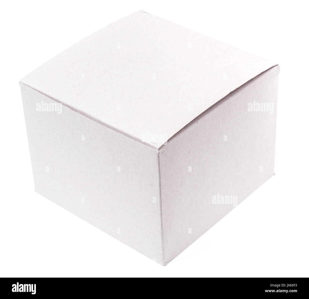 Cardboard box for packing on white background. Studio Photo Stock Photo ...
