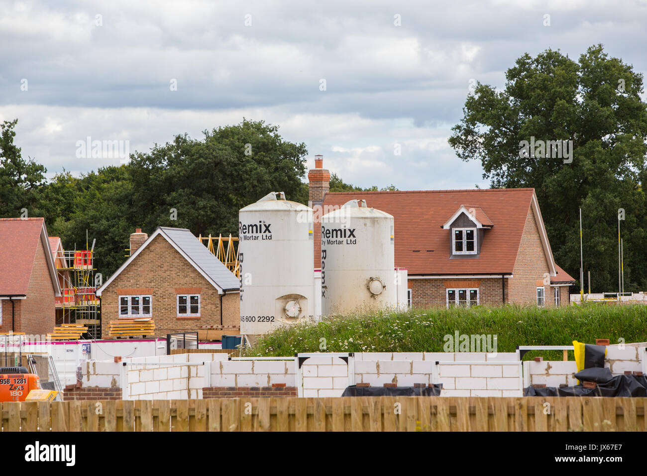 View of a building site Stock Photo - Alamy