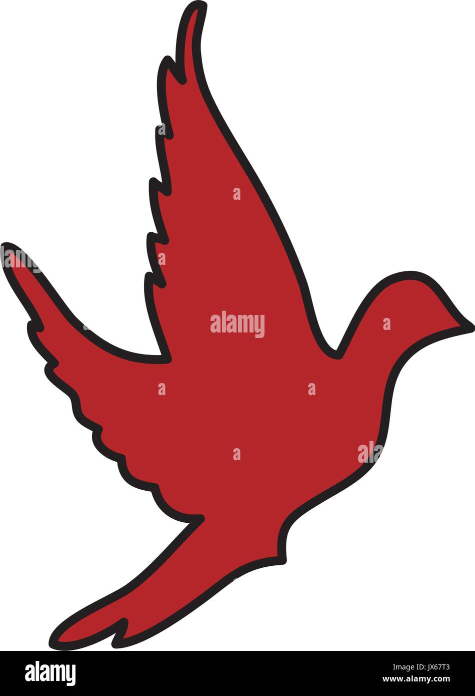 cute dove flying icon vector illustration design Stock Vector Image ...