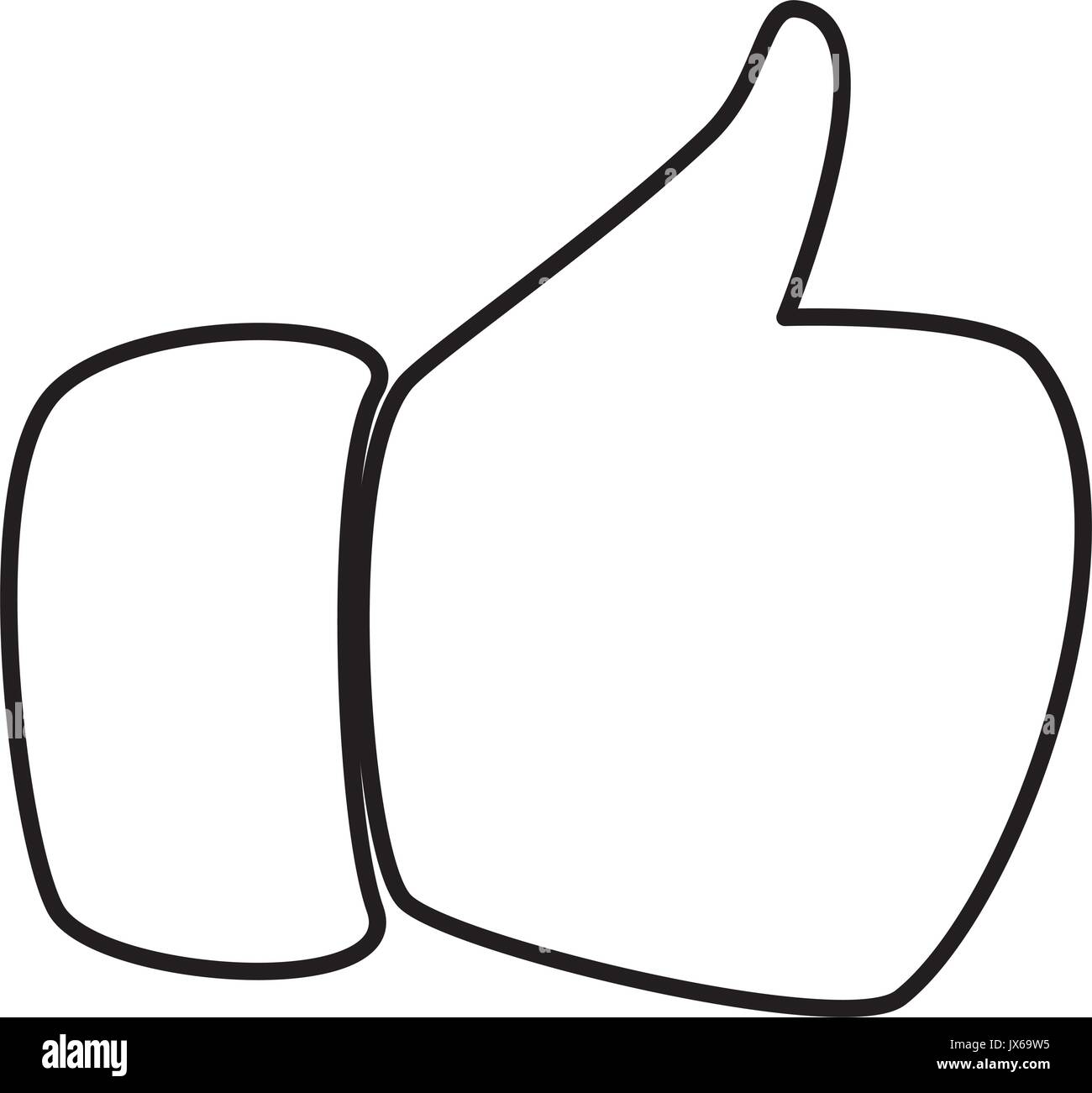 hand human like icon vector illustration design Stock Vector Image ...