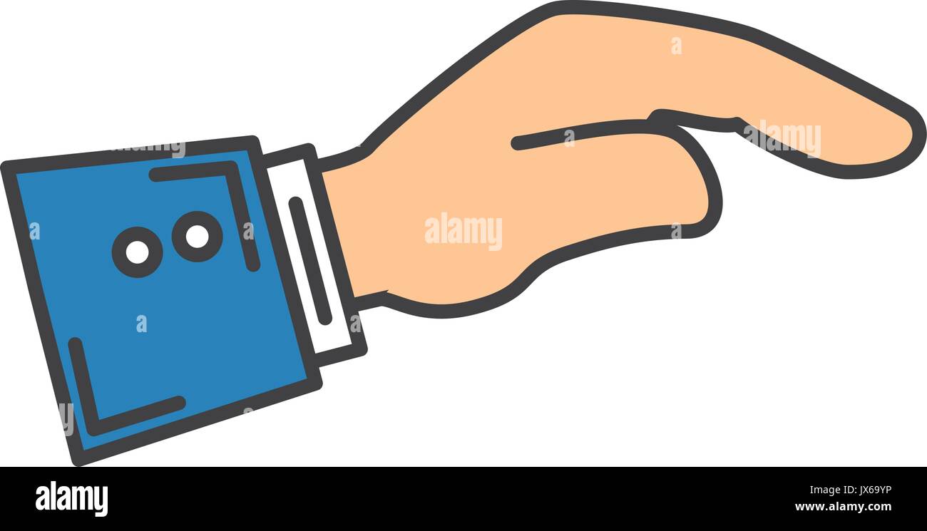 Hand asking isolated icon vector illustration design Stock Vector Image ...