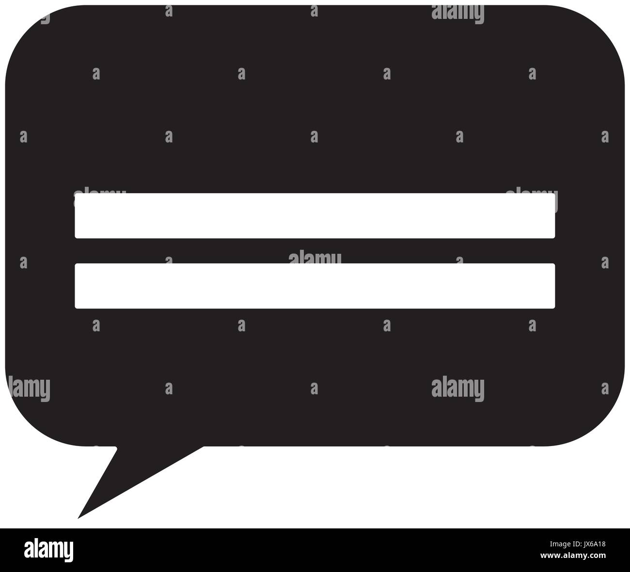 speech bubble message icon vector illustration design Stock Vector ...