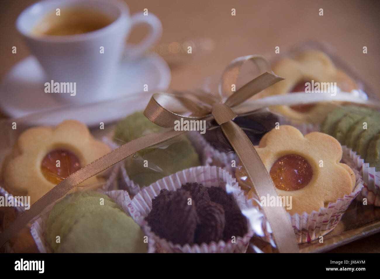 Cookies and Coffee Stock Photo - Alamy