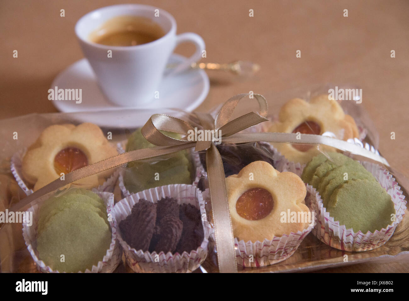 Cookies and Coffee Stock Photo - Alamy
