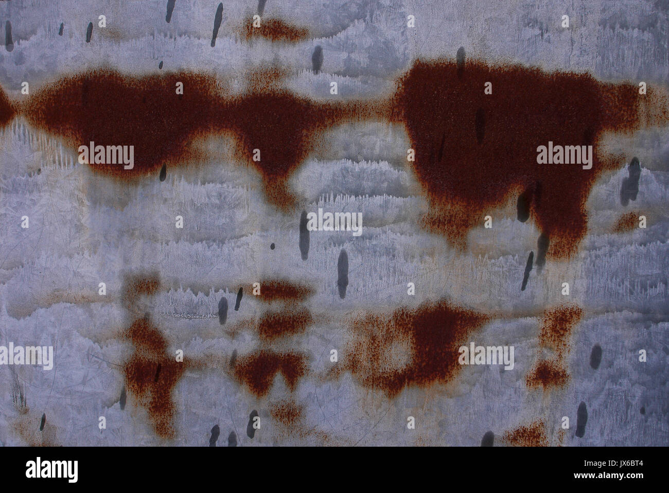 Stained plates of zinc, Jura,(France Stock Photo - Alamy