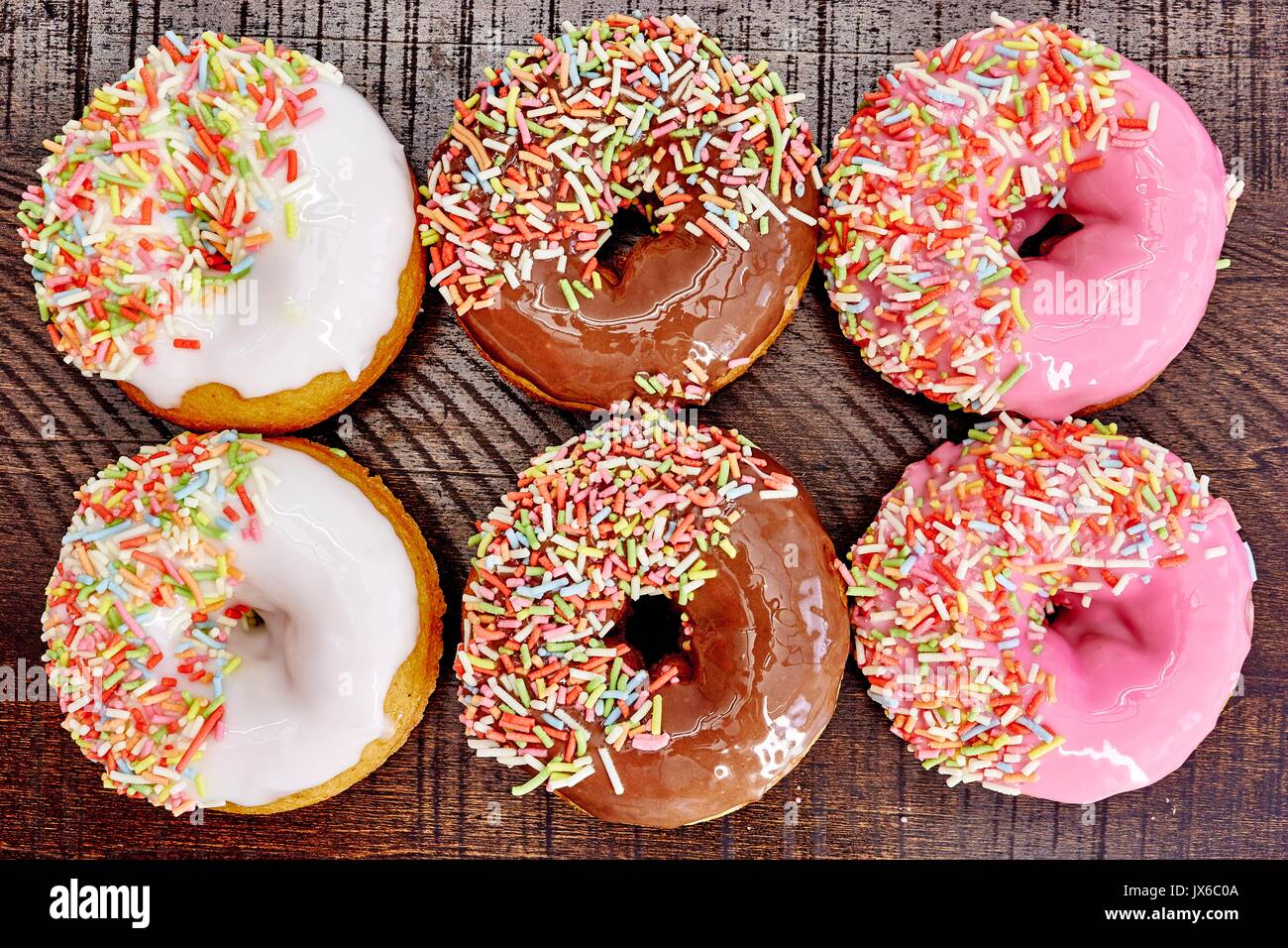 A studio photo of donuts Stock Photo - Alamy