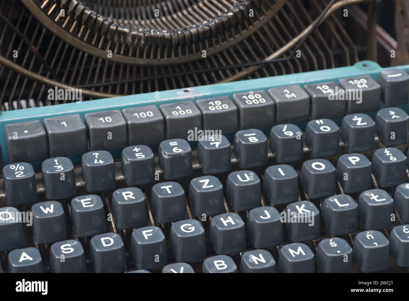 Old typewritter letters hi-res stock photography and images - Alamy