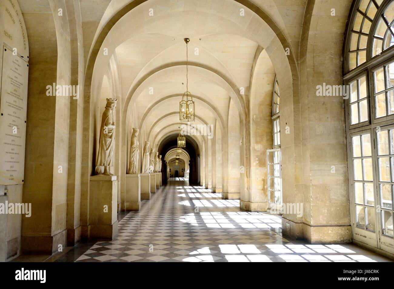 Long corridor column columns High Resolution Stock Photography and ...