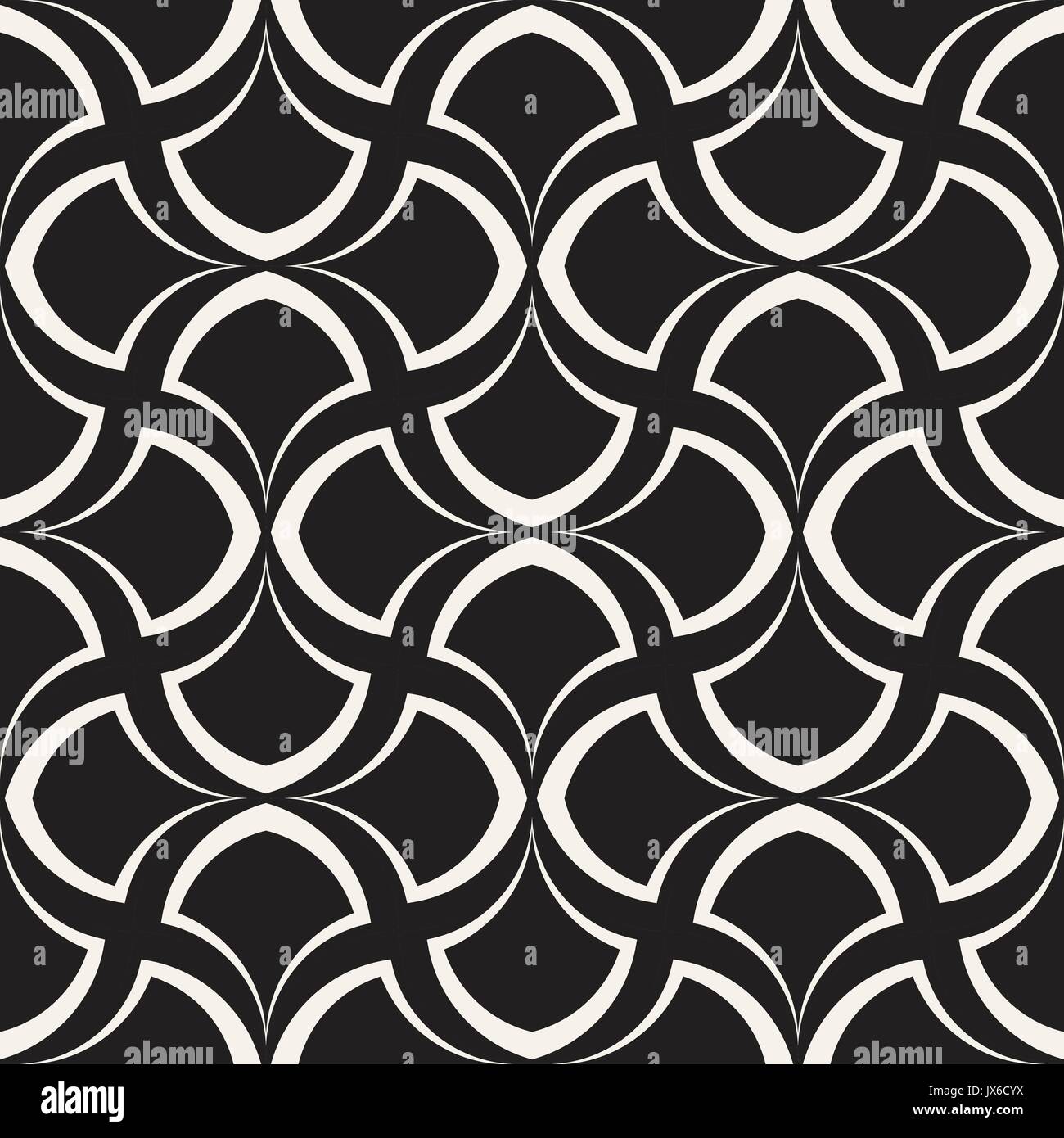 Vector Seamless Rounded Lines Pattern. Abstract Geometric Background ... Vector Seamless Rounded Lines Pattern. Abstract Geometric Background ...