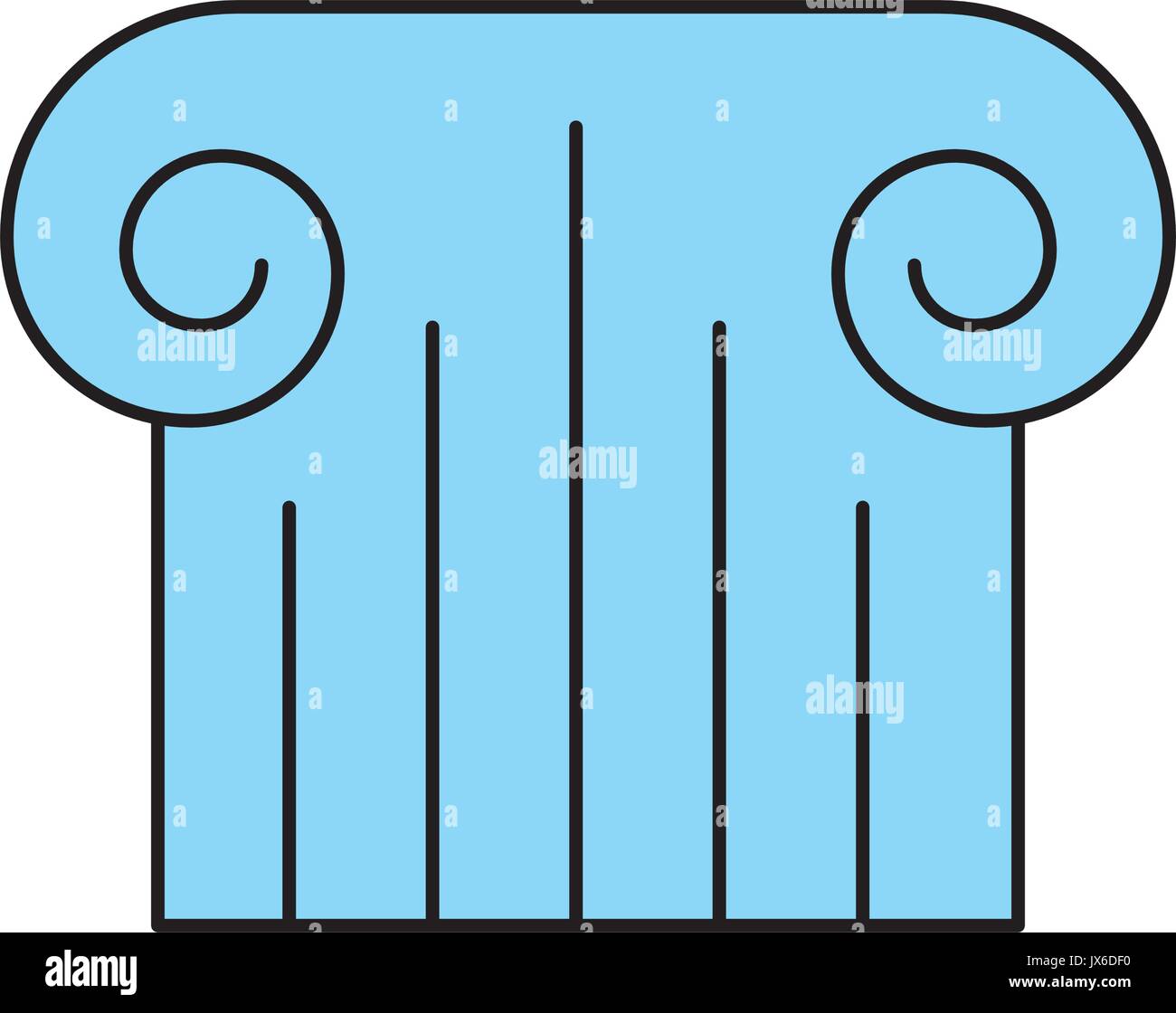 museum column isolated icon Stock Vector Image & Art - Alamy