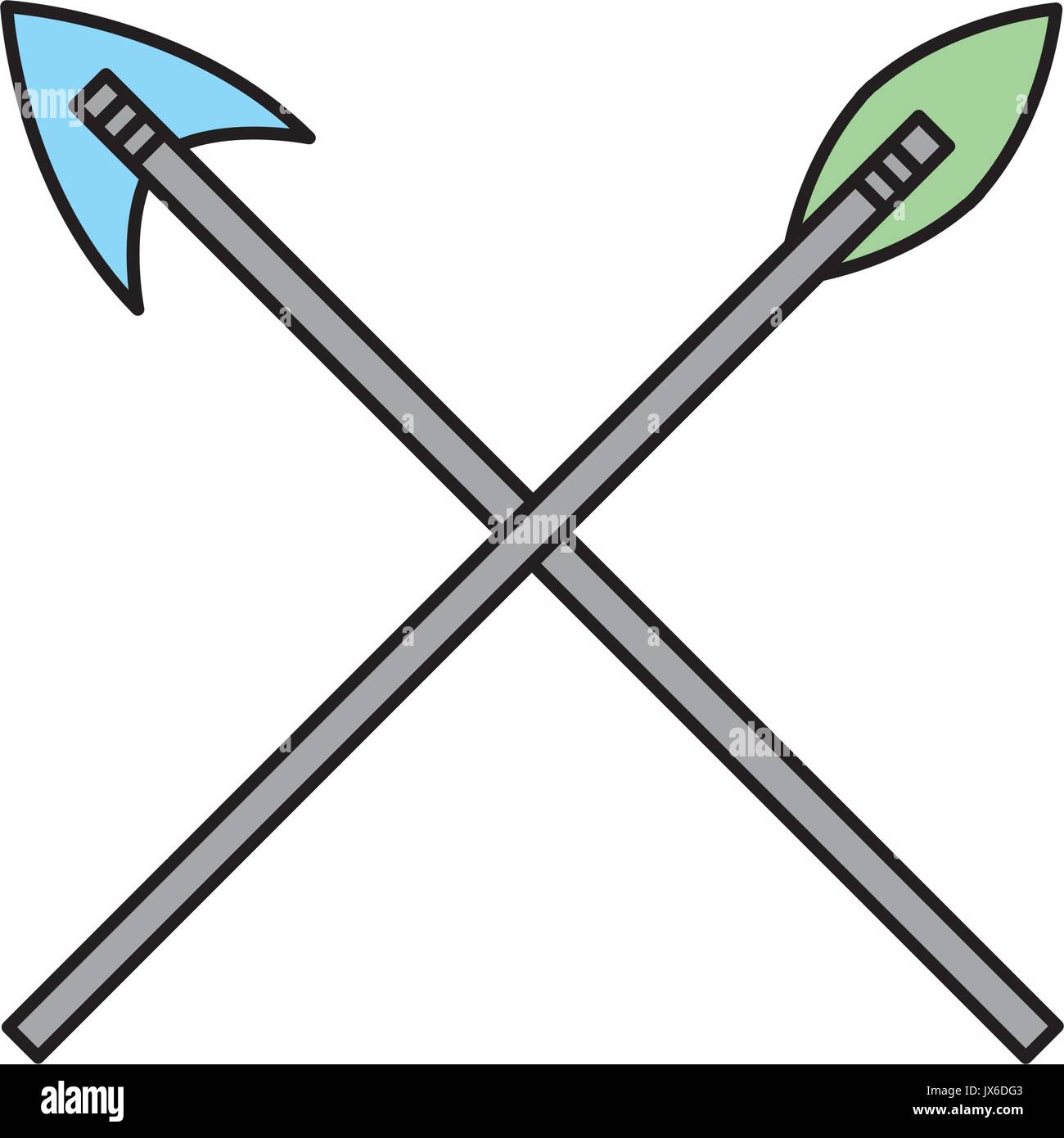 antique arrows isolated icon Stock Vector Image & Art - Alamy