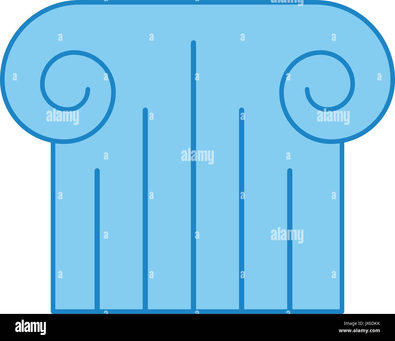 museum column isolated icon Stock Vector Image & Art - Alamy