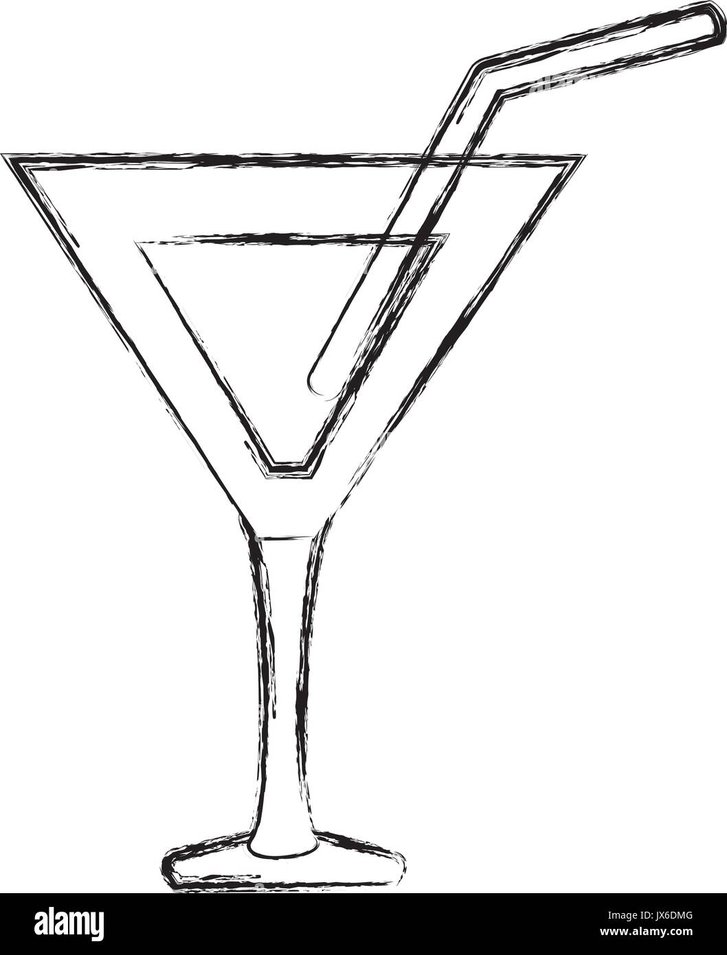 cocktail cup isolated icon Stock Vector Image & Art - Alamy