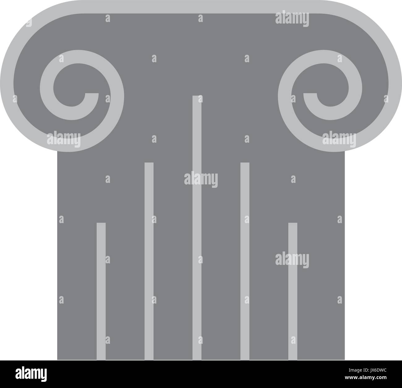 museum column isolated icon Stock Vector Image & Art - Alamy