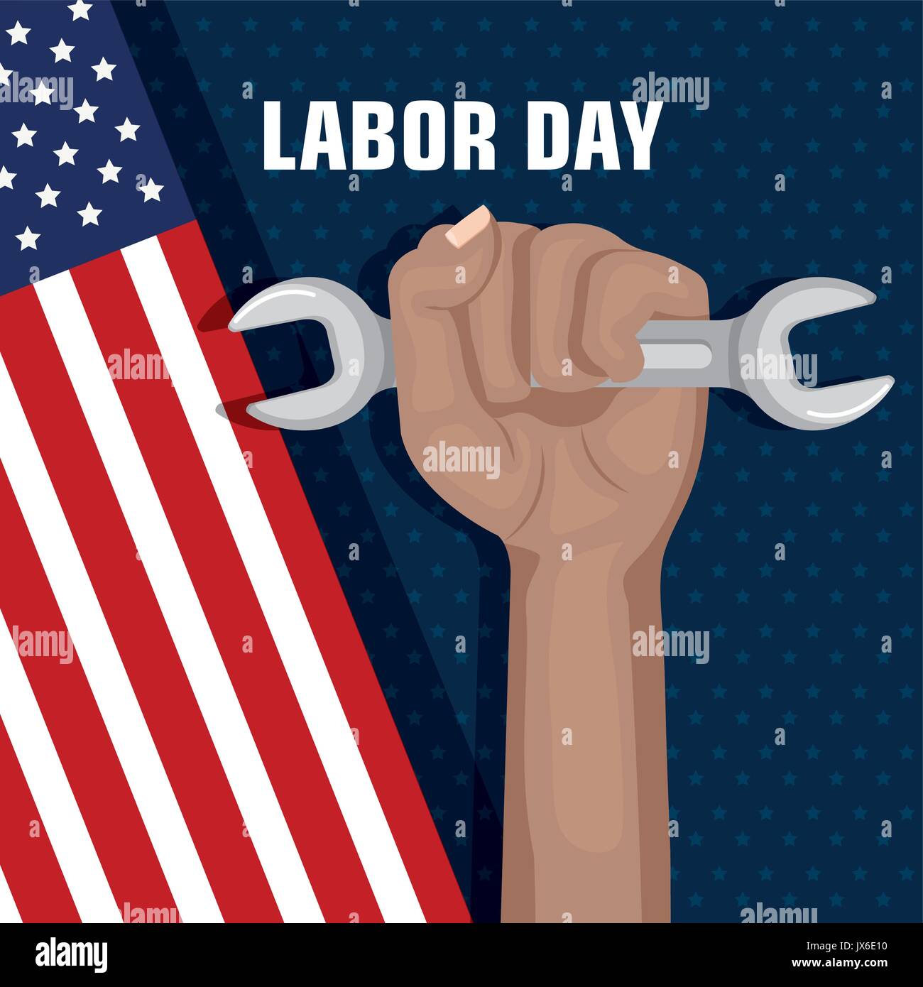 Raised fist flag Stock Vector Images - Alamy