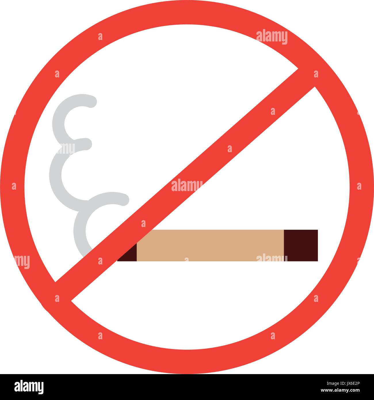no smoking isolated icon Stock Vector Image & Art - Alamy
