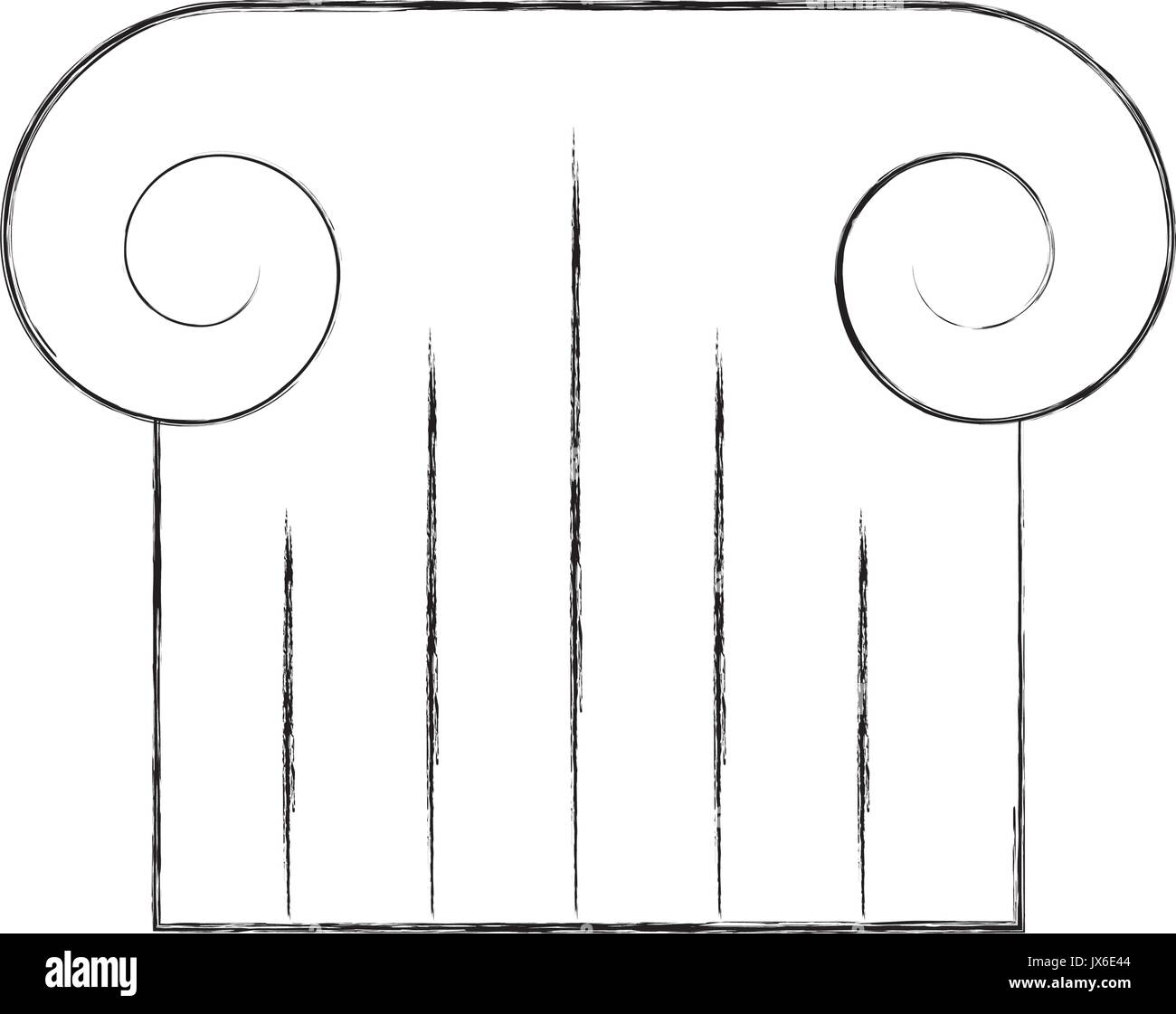 museum column isolated icon Stock Vector Image & Art - Alamy