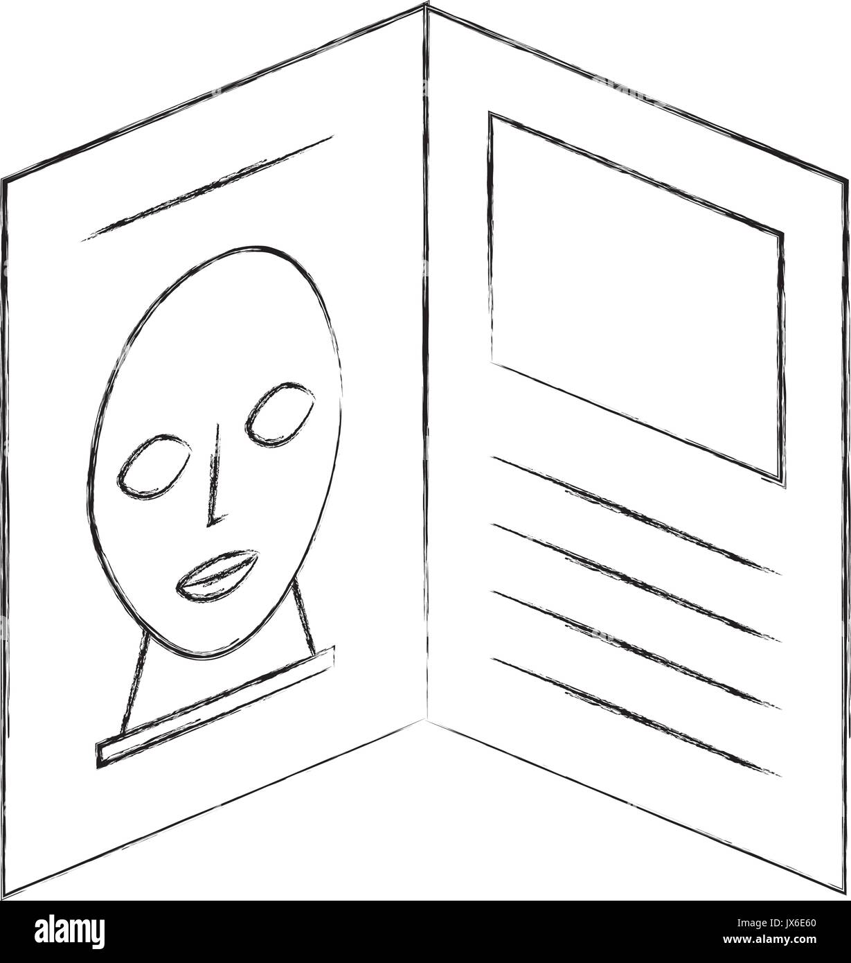 Advertisement pamphlet Black and White Stock Photos & Images - Alamy