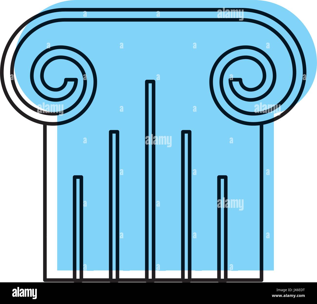 museum column isolated icon Stock Vector Image & Art - Alamy
