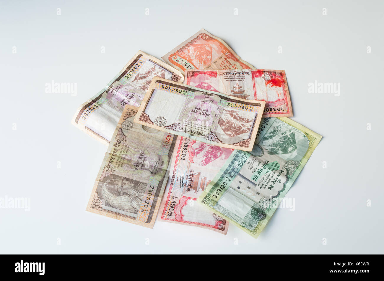 Rupees nepal money currency hi-res stock photography and images - Alamy