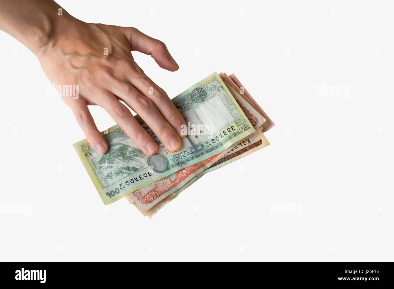 Nepal rupees hi-res stock photography and images - Alamy
