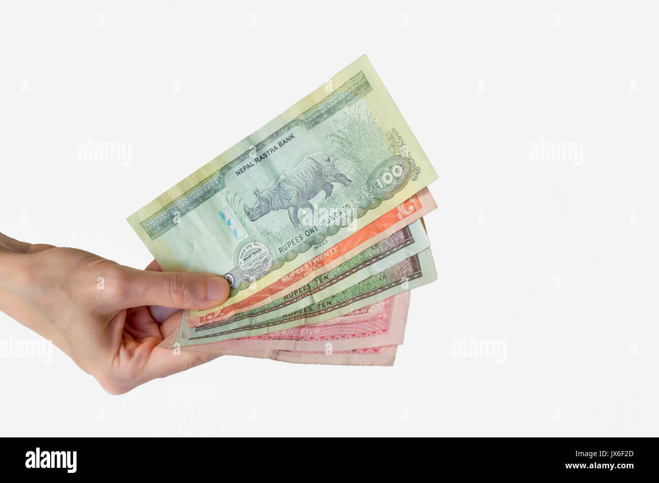 100 rupee note hi-res stock photography and images - Alamy