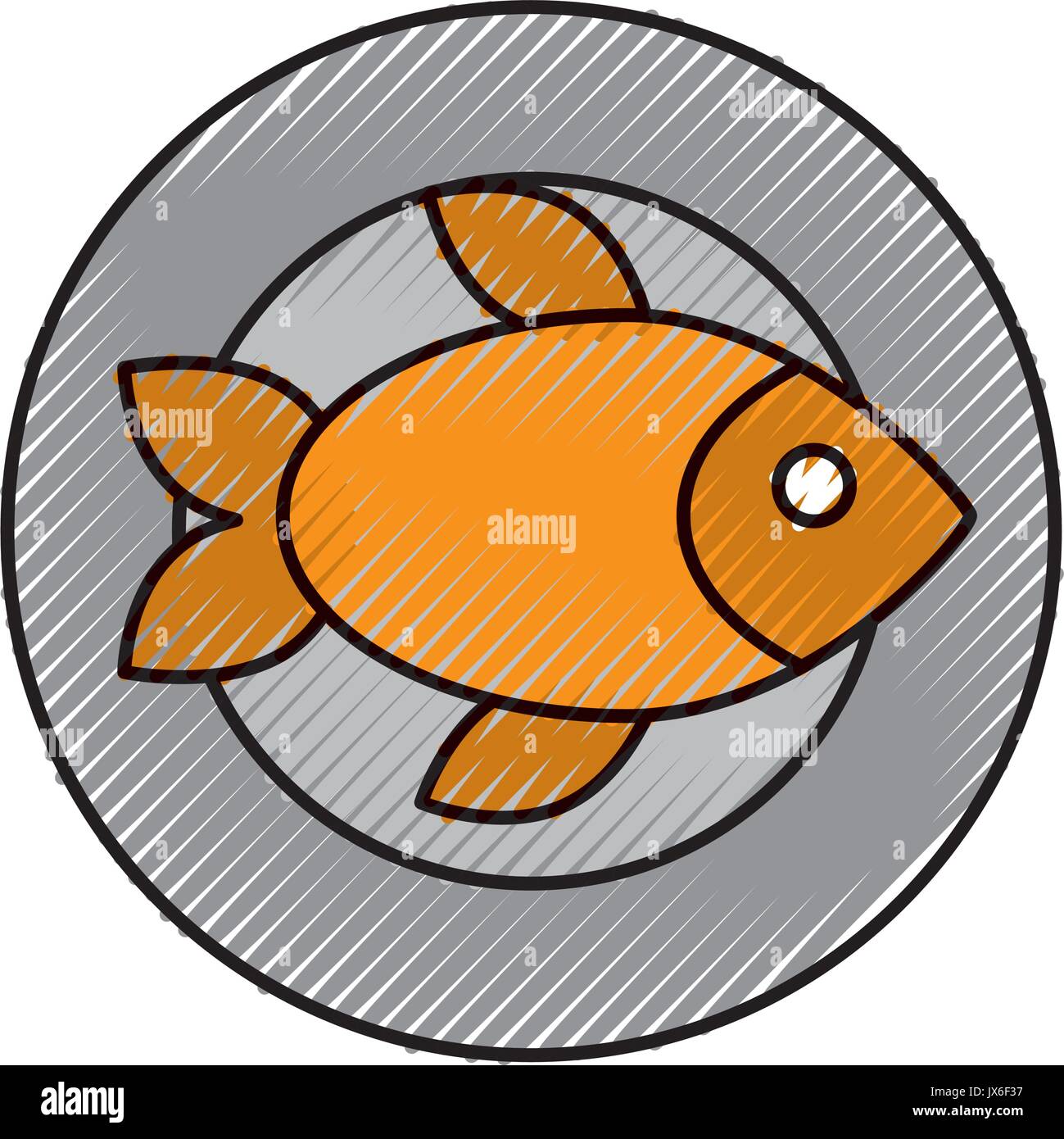 delicious fish isolated icon Stock Vector Image & Art - Alamy
