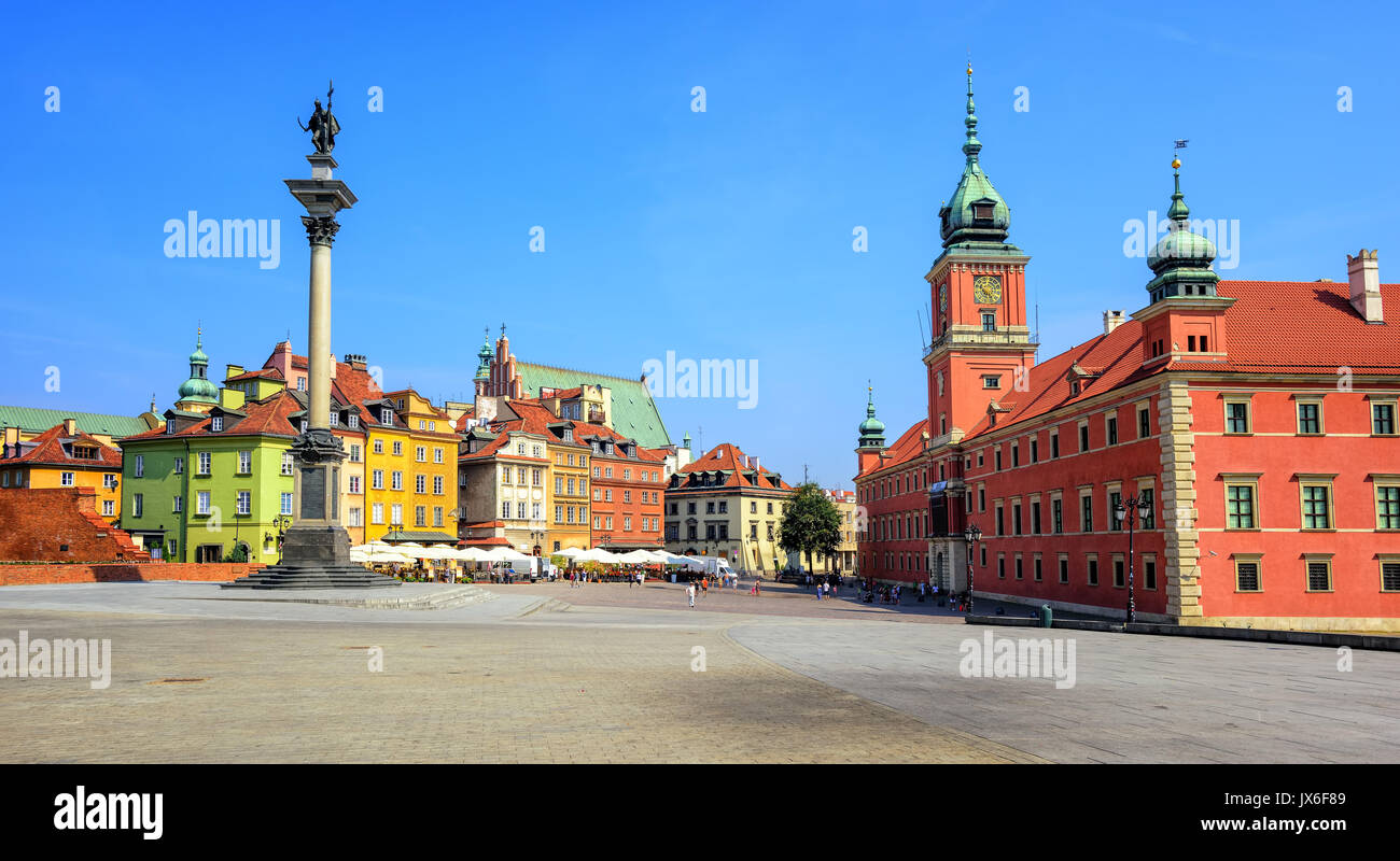 Historic Centre of Warsaw, Poland, is UNESCO World Heritage Site Stock ...