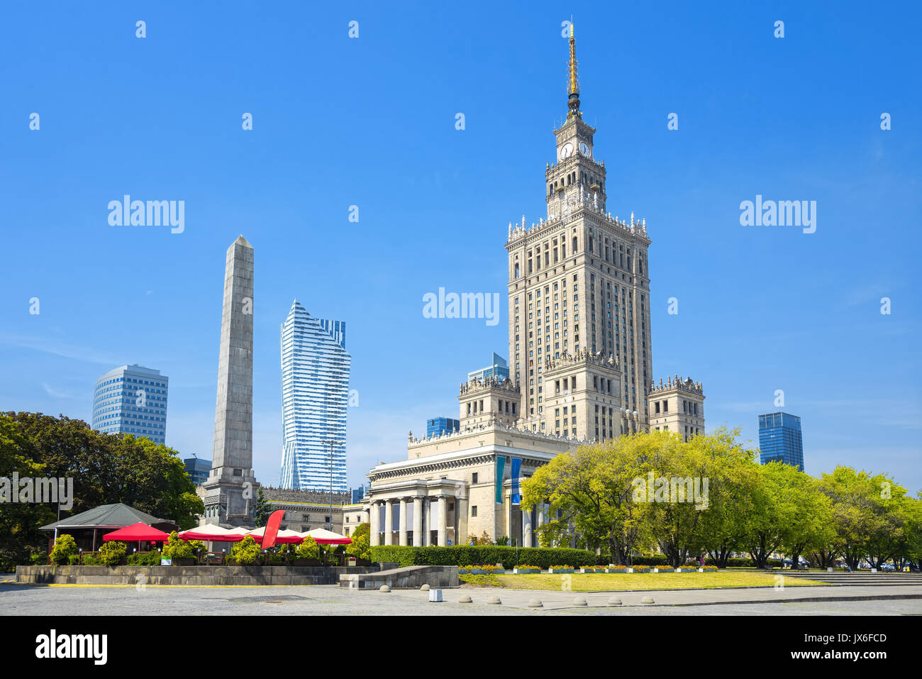 The tallest building in poland hi-res stock photography and images - Alamy