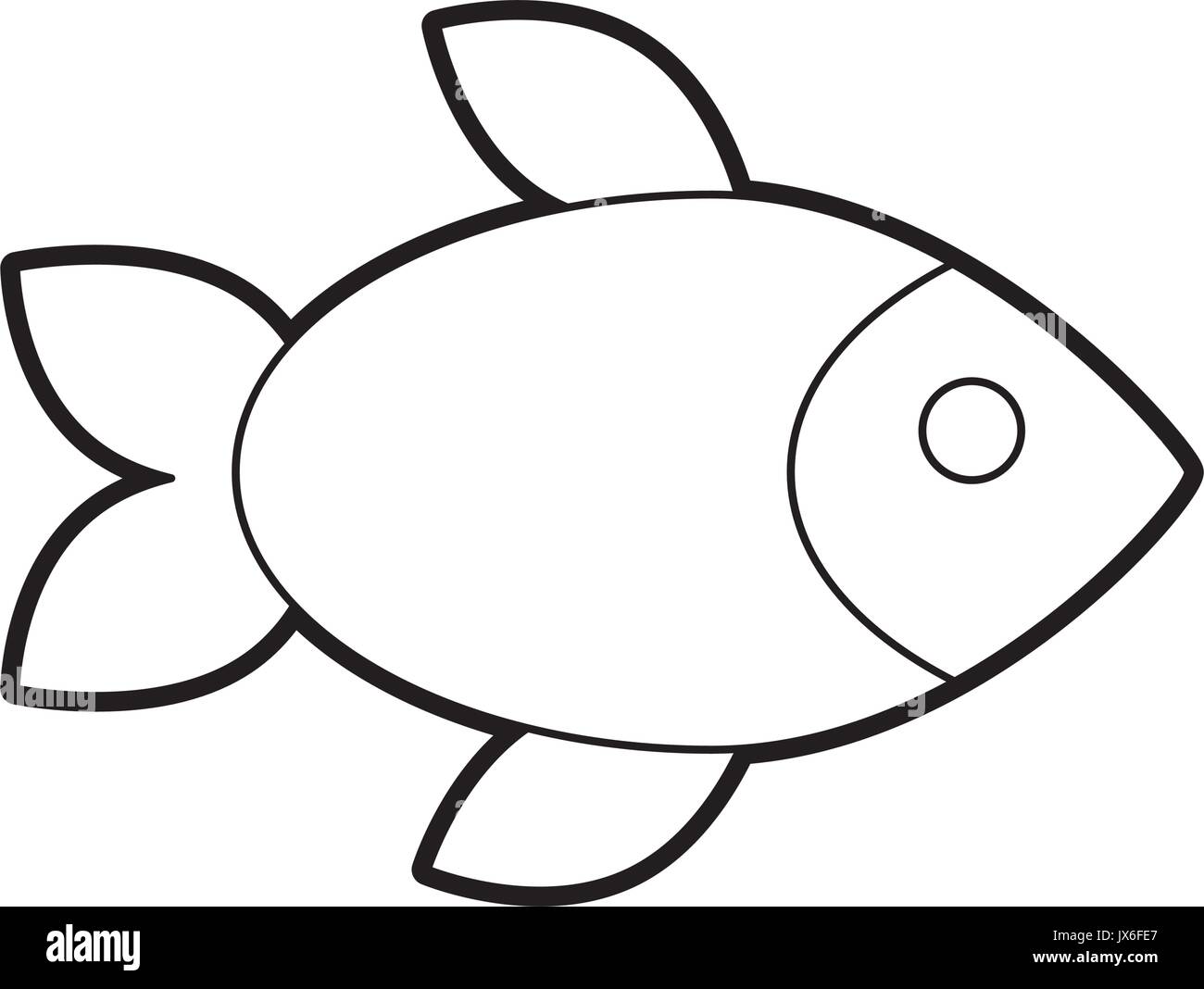 delicious fish isolated icon Stock Vector Image & Art - Alamy