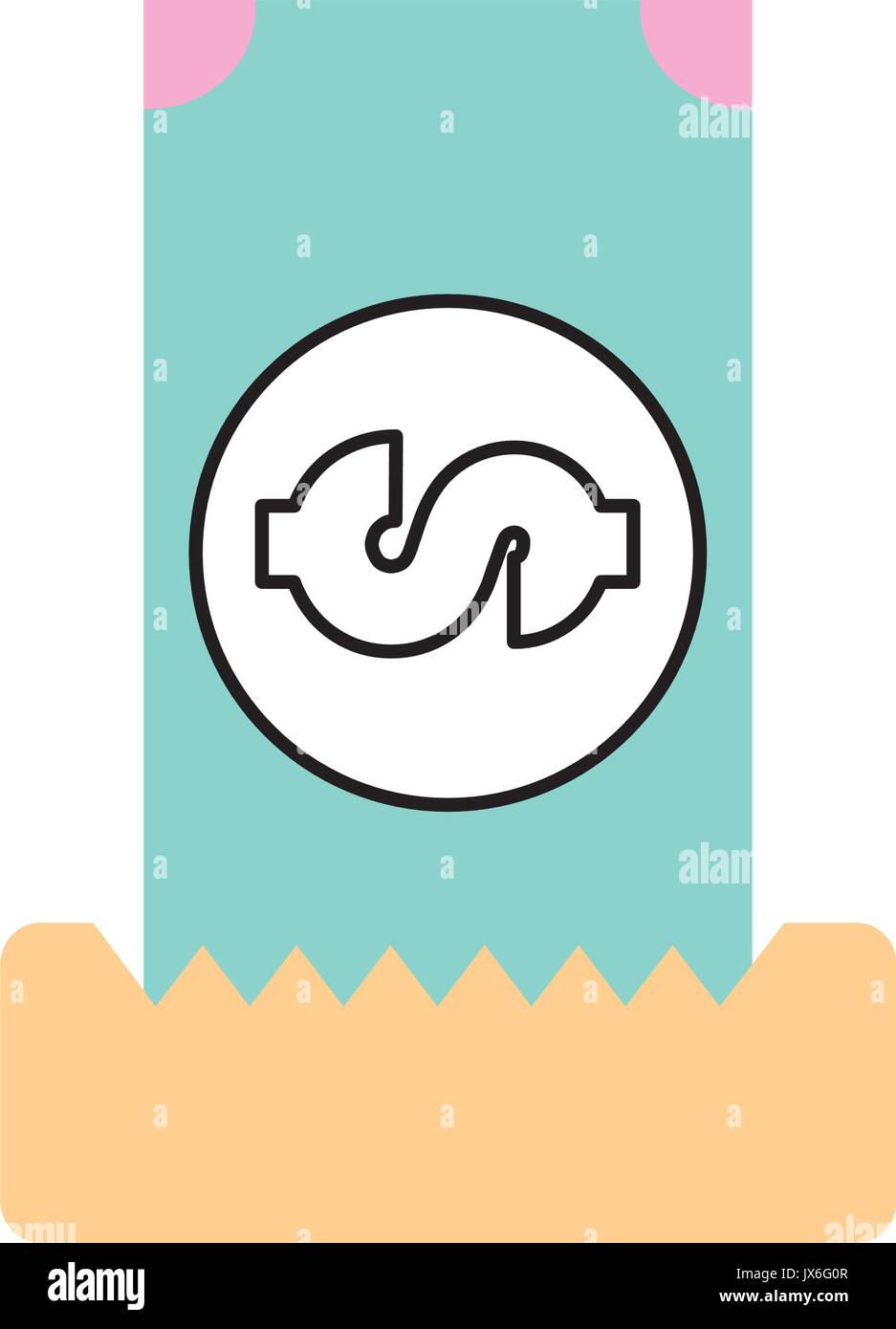 Ticket restaurant Stock Vector Images - Alamy