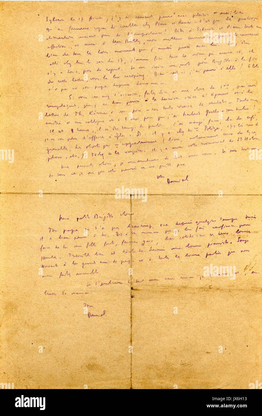 Jacques Decour 20 Stock Photo - Alamy