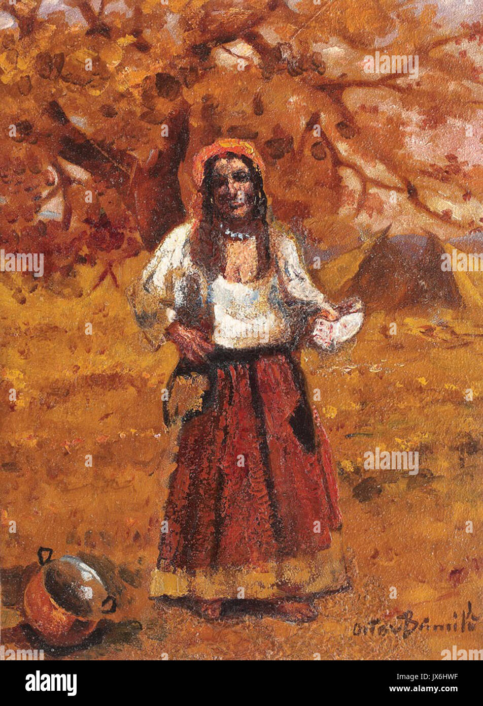 Octav Bancila Tanara tiganca (1 Stock Photo - Alamy