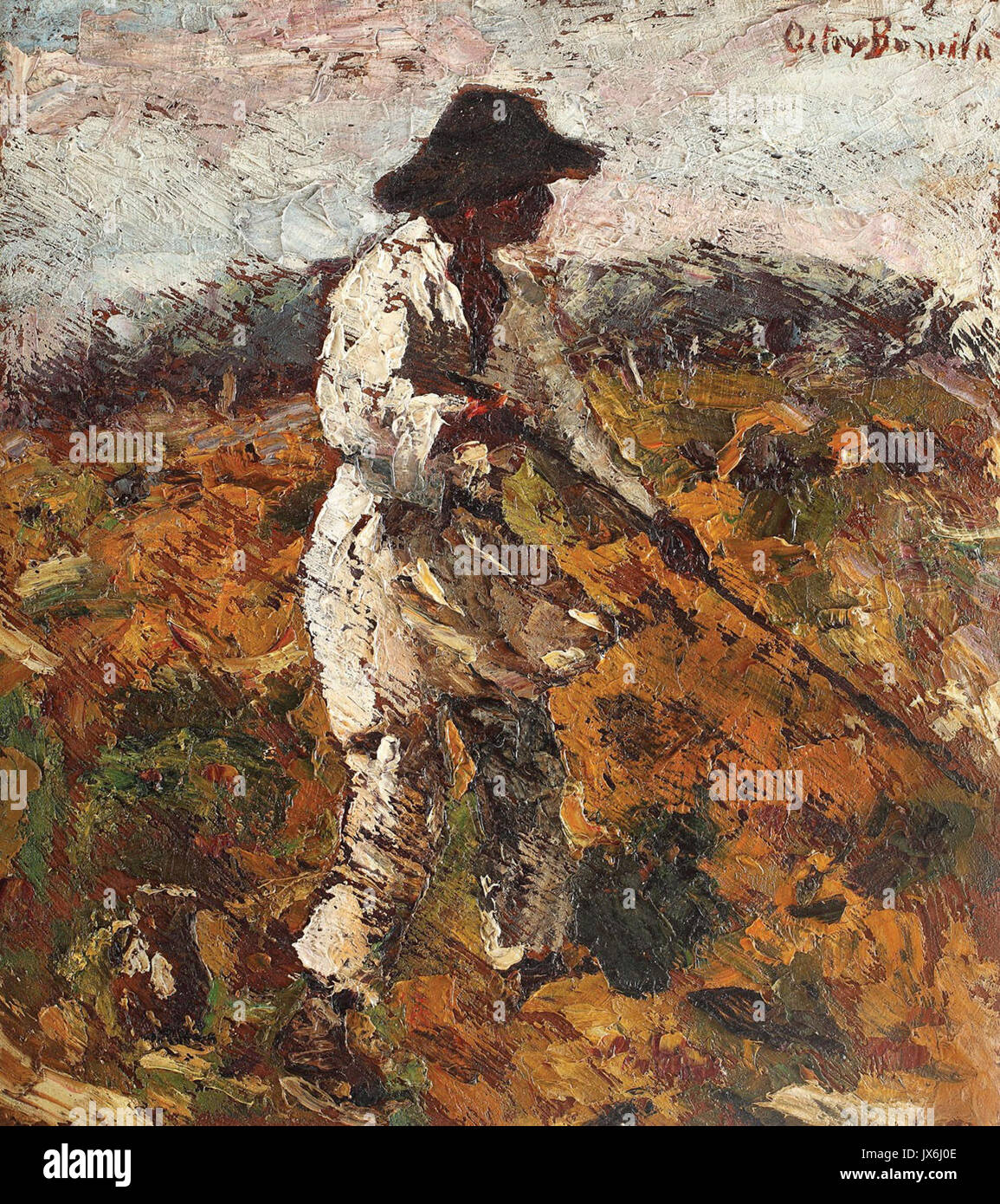 Octav Bancila La stransul fanului Stock Photo - Alamy