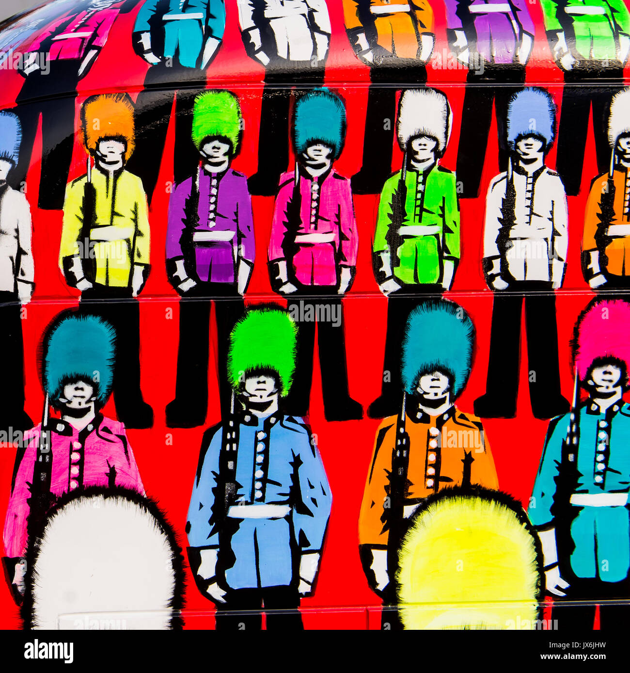 Based on one of London's newest icons, the New Routemaster. Painted and ...
