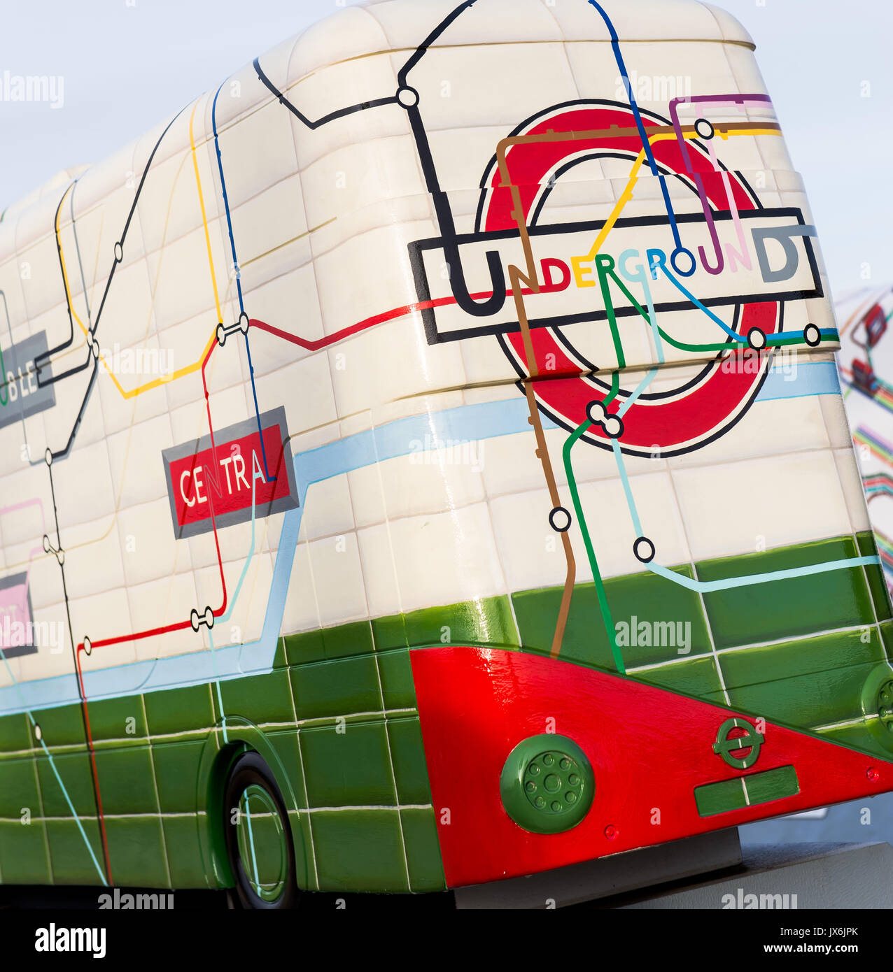 Based on one of London's newest icons, the New Routemaster. Painted and ...