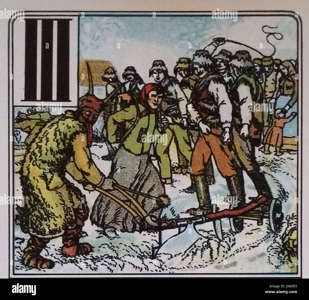 'Smrekarjev tarok III' refers to a series of tarot card illustrations ...