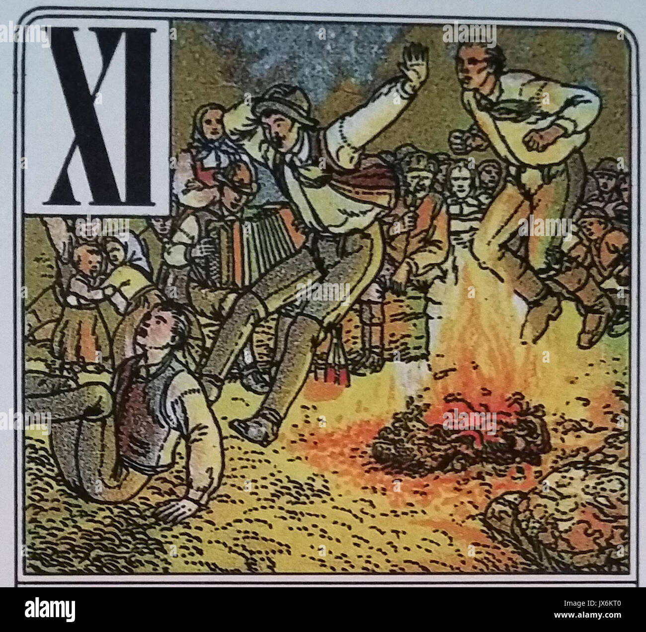 Xi tarot card hi-res stock photography and images - Alamy
