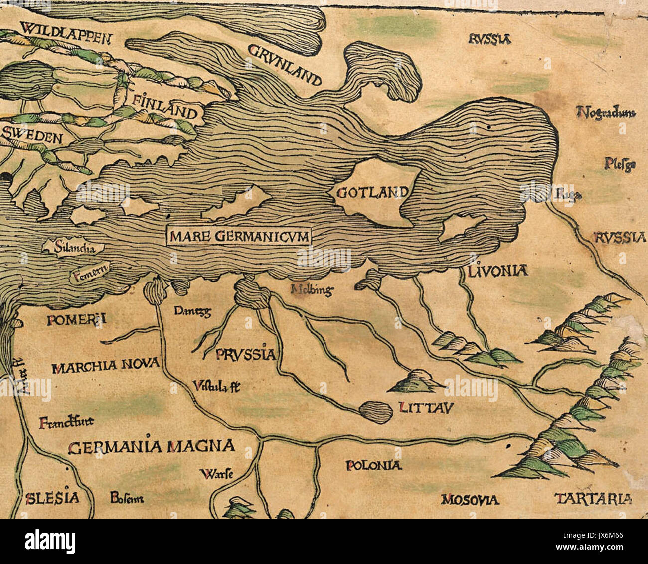 Old map of nuremberg hi-res stock photography and images - Alamy