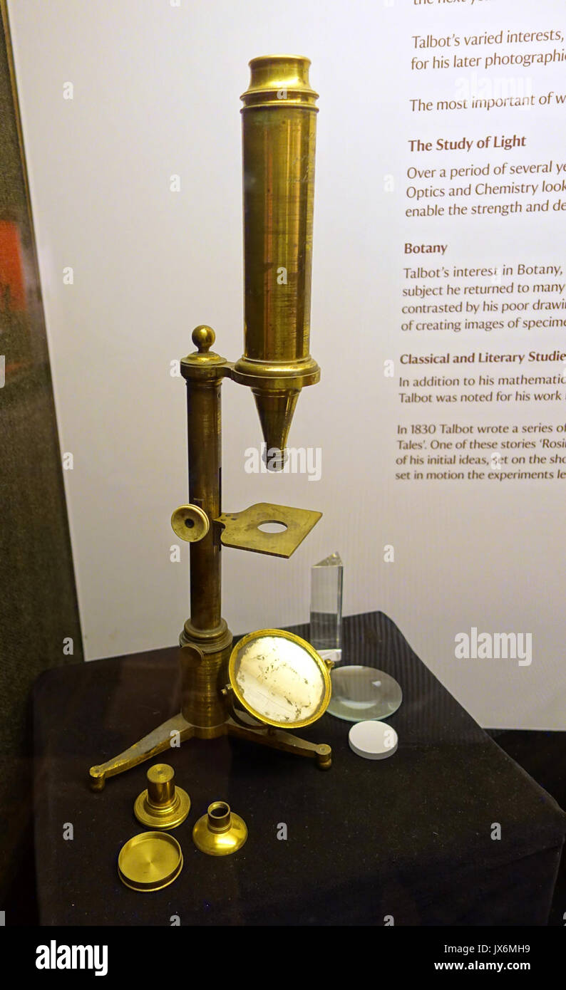 Objective microscope with rotating mirror and movable stage, Chevalier ...