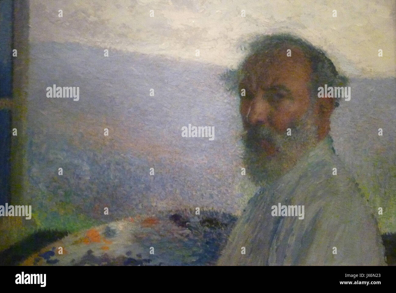 121 Henri Martin Portrait de l'artiste Stock Photo - Alamy