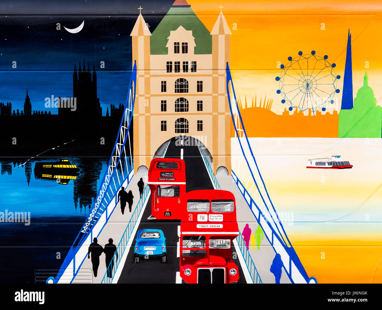 Based on one of London's newest icons, the New Routemaster. Painted and ...
