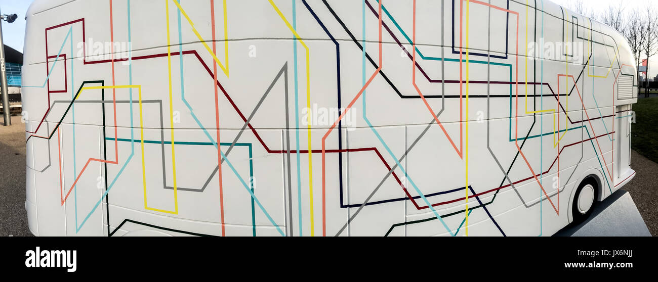 Based on one of London's newest icons, the New Routemaster. Painted and ...