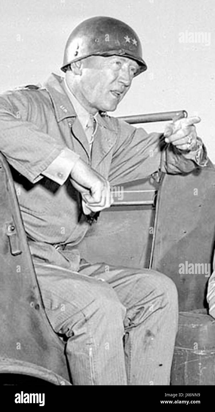 George S Patton 29 Stock Photo - Alamy