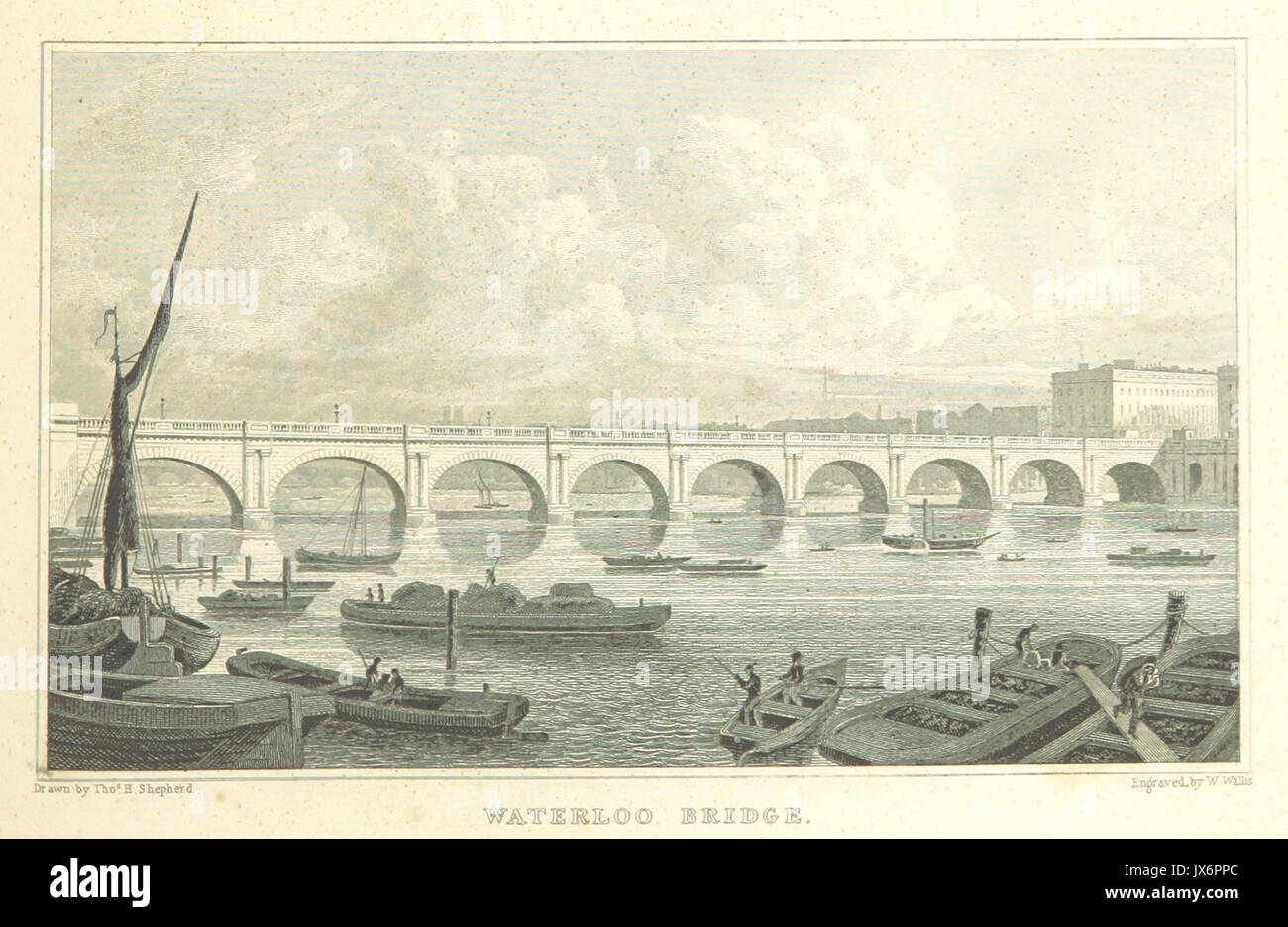 Waterloo bridge map hi-res stock photography and images - Alamy