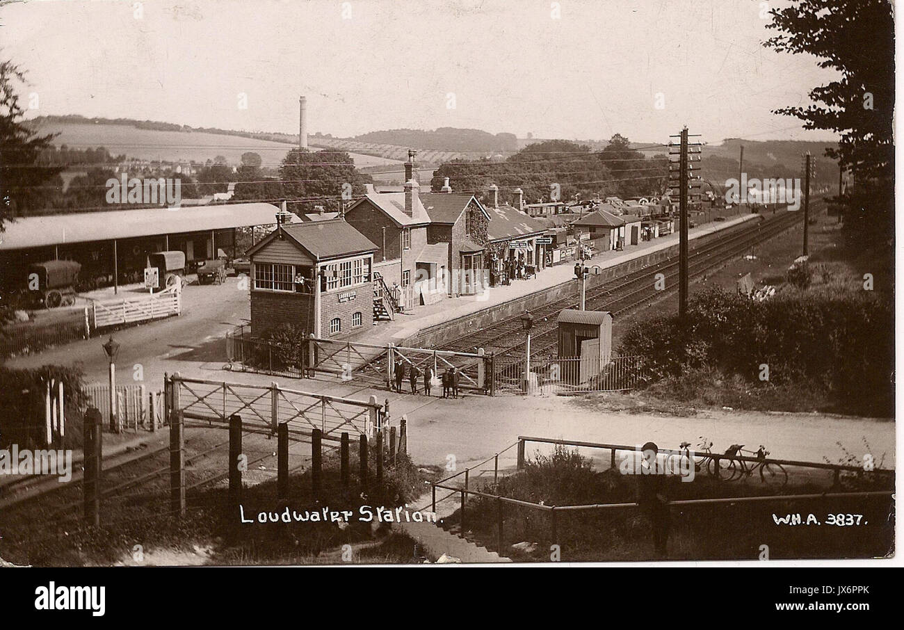 Loudwater Railway Station Stock Photo - Alamy