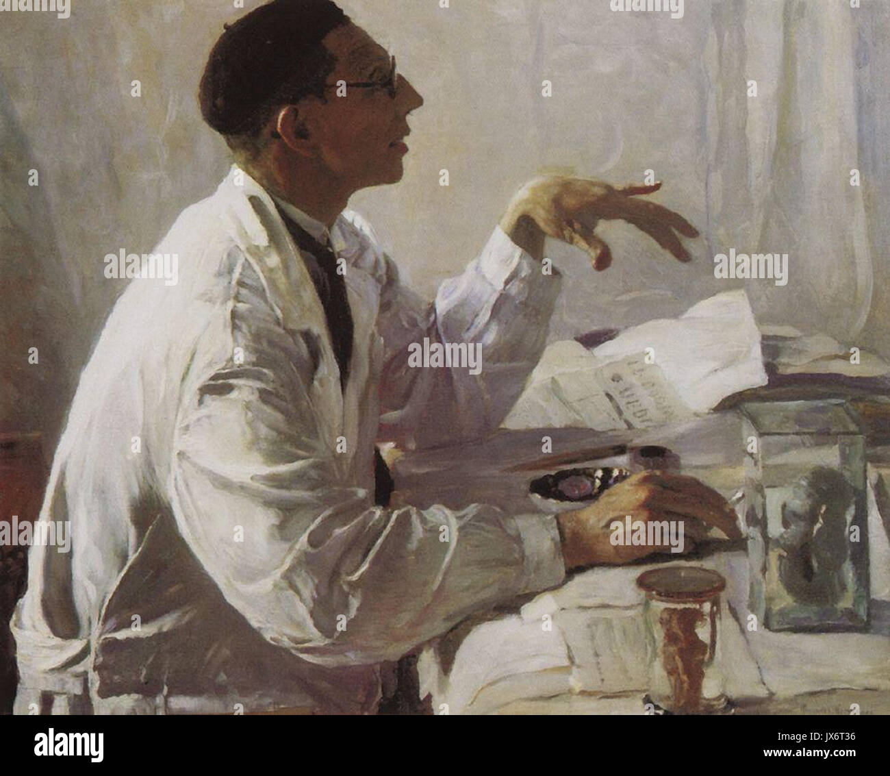 Mikhail nesterov painting hi-res stock photography and images - Alamy