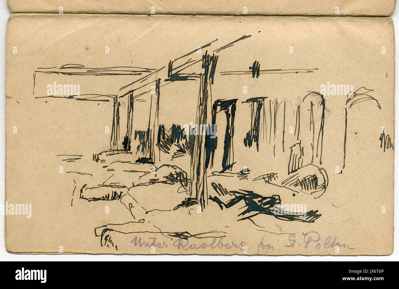 Ferdo Vesel risba 1915 (6 Stock Photo - Alamy