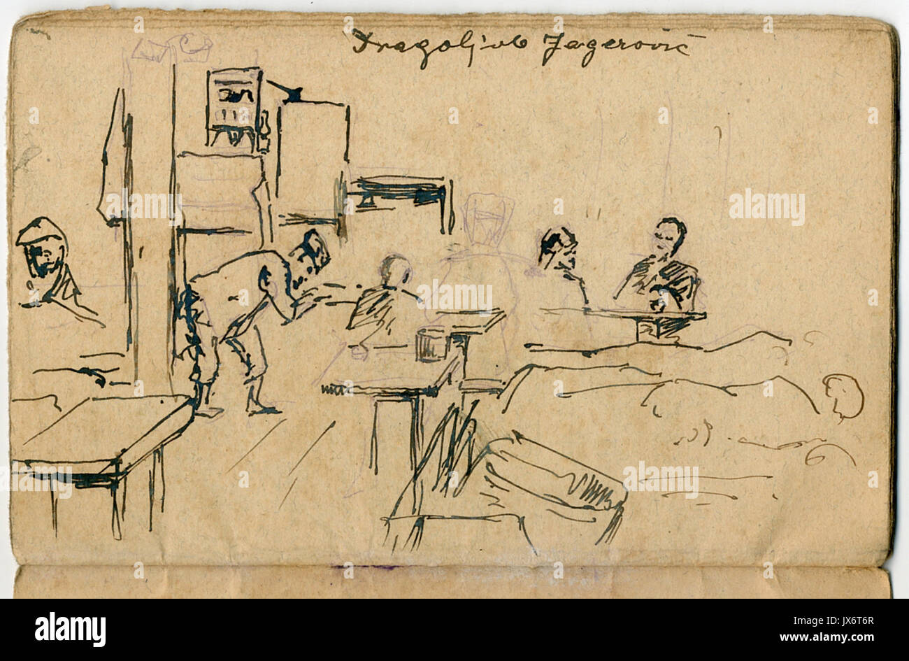 Ferdo Vesel risba 1915 (7 Stock Photo - Alamy