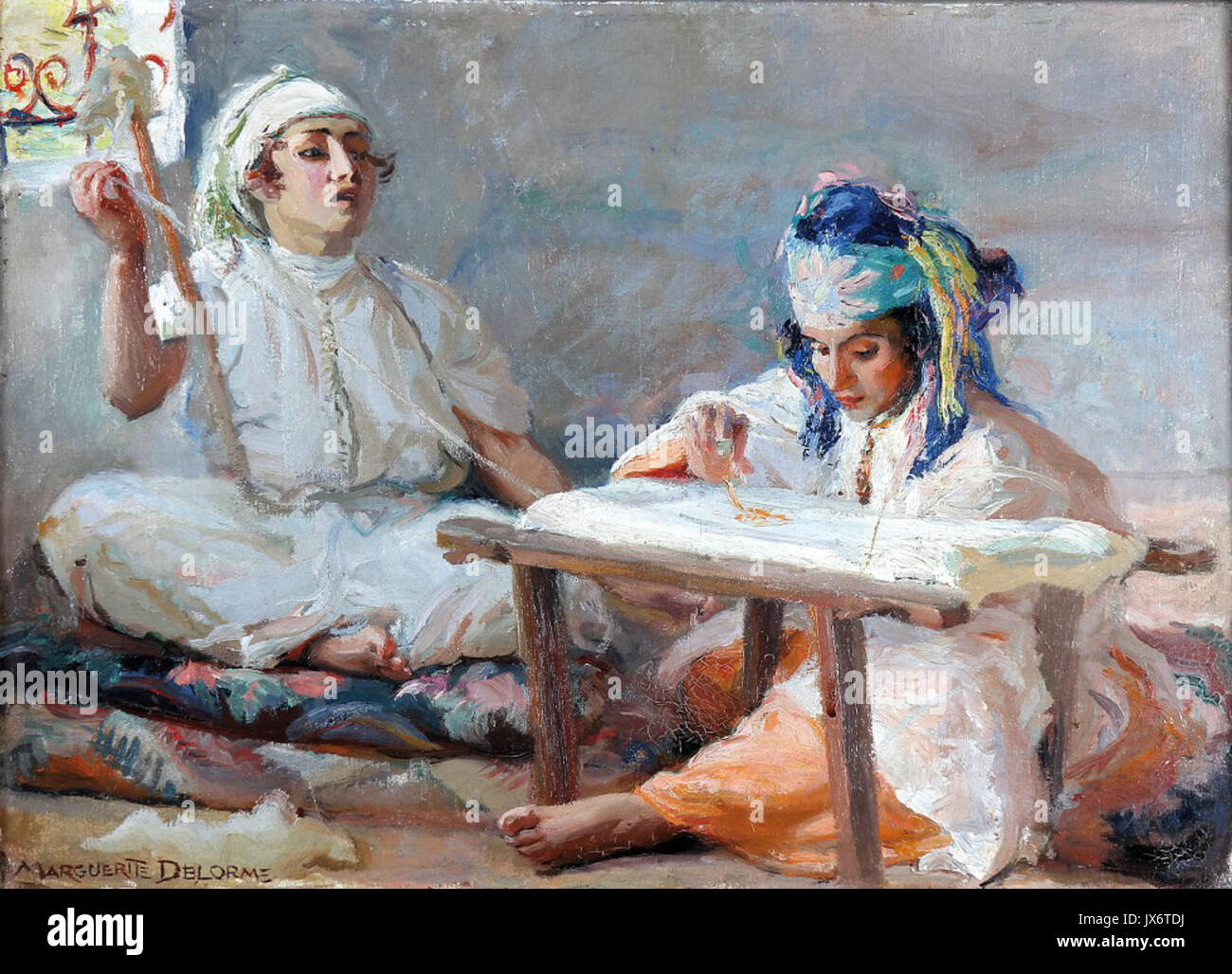 Tableau 1 Marguerite Delorme Stock Photo - Alamy